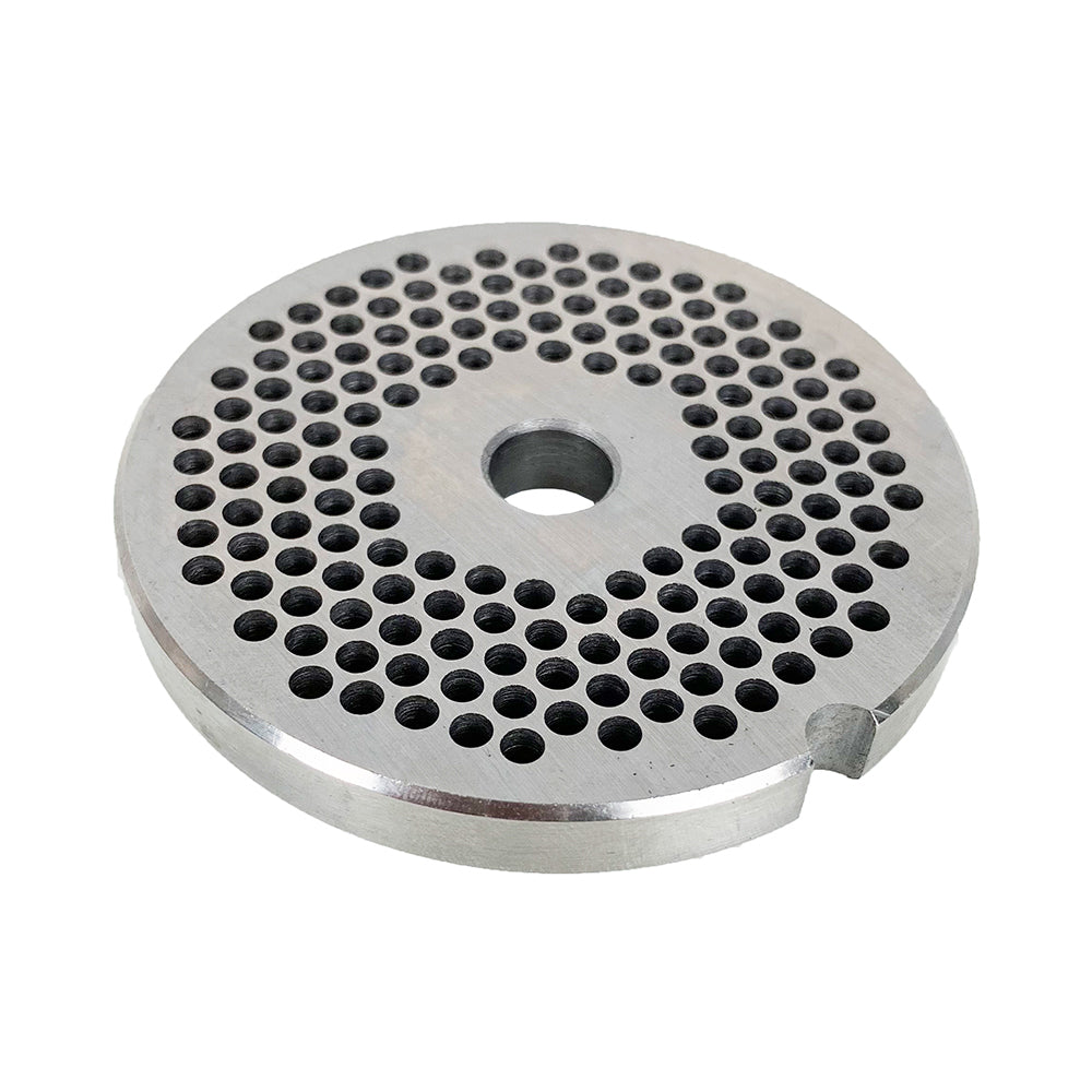 #5 Stainless Steel Grinder Plate 1/8" (3mm) – The Seasoned Butcher